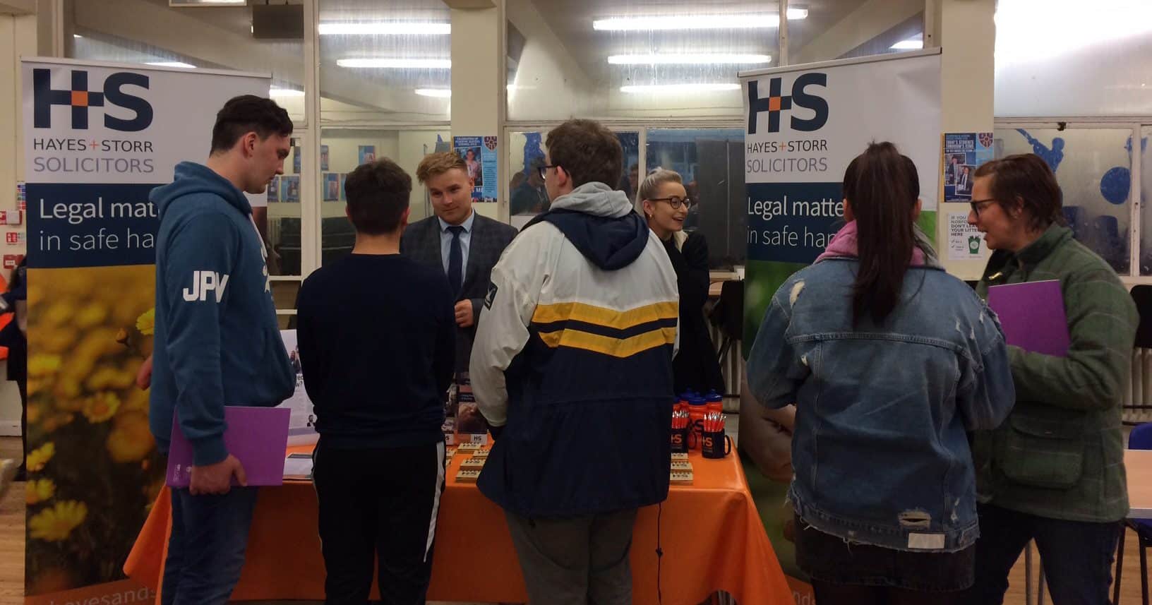 Alderman Peel High School Careers Convention 2019 | Hayes + Storr