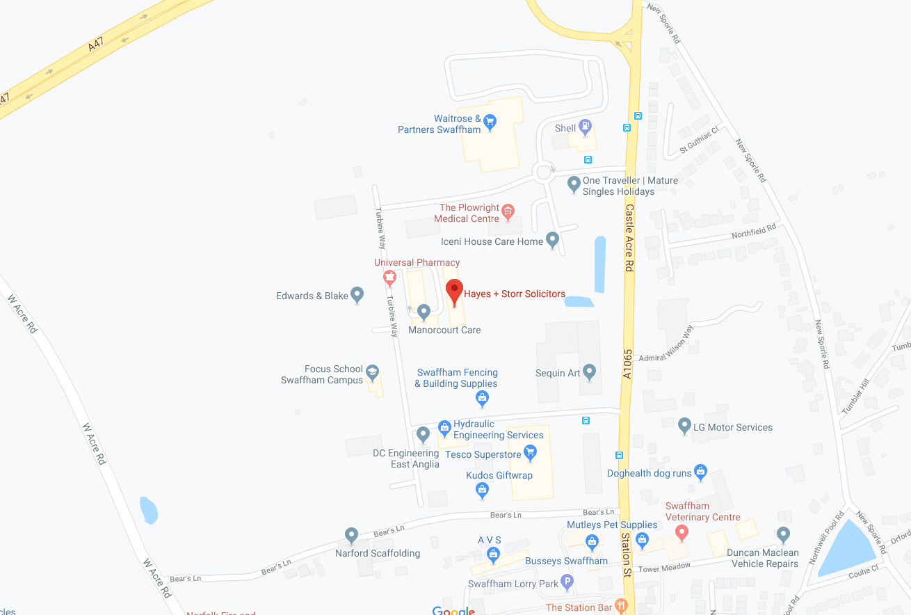 Swaffham Solicitors | Hayes + Storr